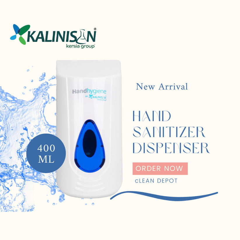 Kalinisan Manual Hand Sanitizer Dispenser 400 ml / 1,000 ml – Clean Depot