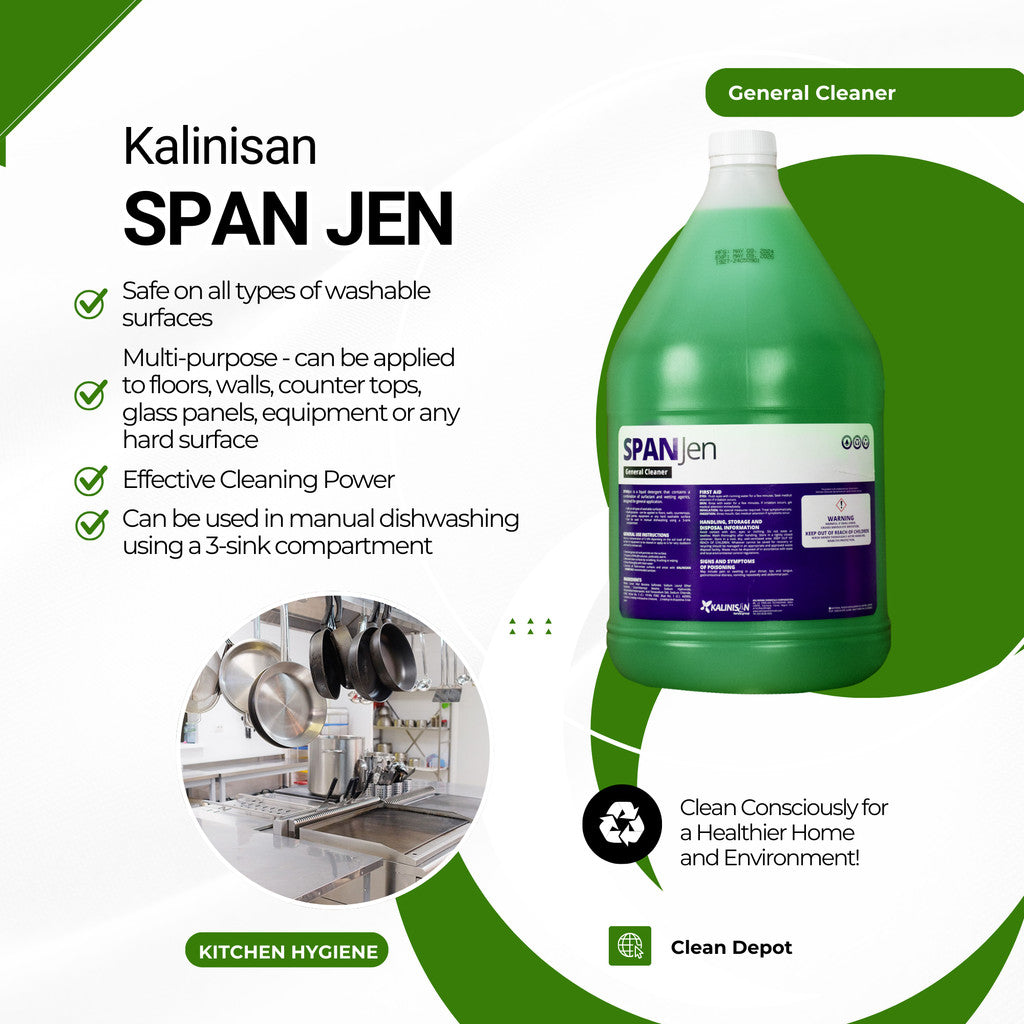 Kalinisan Span Jen General Cleaner 1 Gallon – Clean Depot