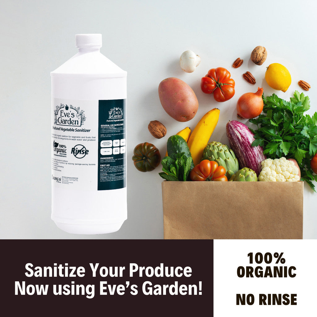 Kalinisan Eve's Garden Fruit and Vegetable Sanitizer 1 Liter – Clean Depot