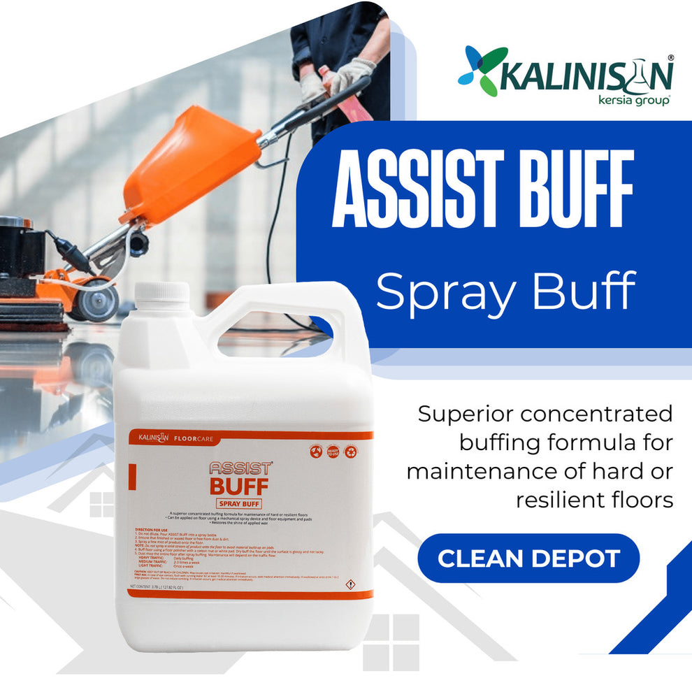 Kalinisan Assist Buff Floor Spray Buff 1 Gallon – Clean Depot