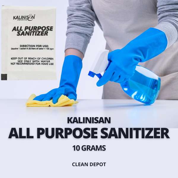 Kalinisan All Purpose Sanitizer APS Powder Sachet 10 Grams – Clean Depot