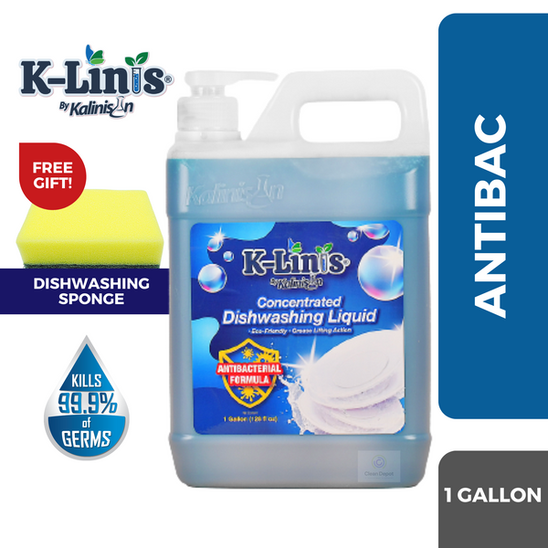 Kalinisan K-Linis Concentrated Dishwashing Liquid Blue Antibacterial S ...