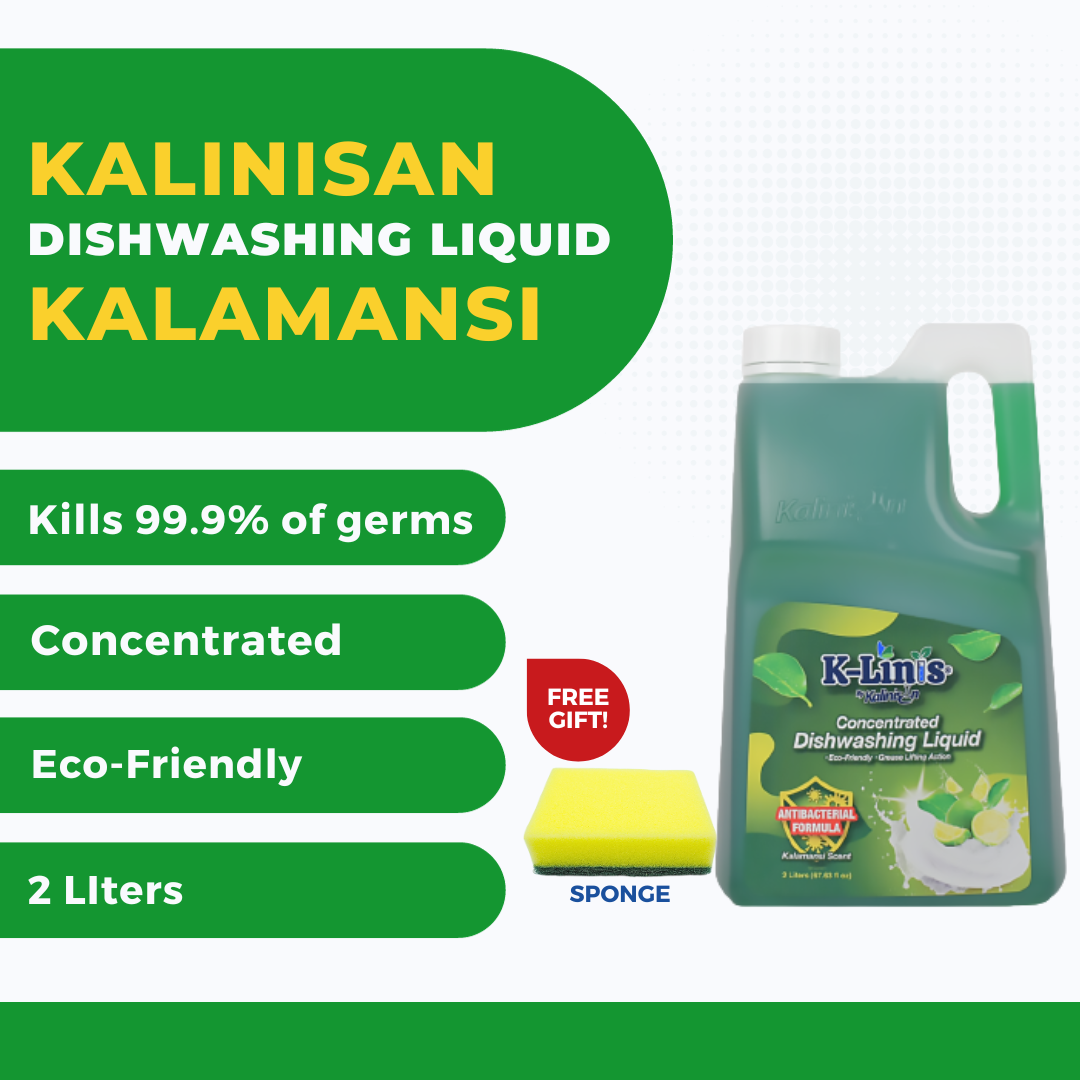 Kalinisan K-Linis Concentrated Dishwashing Liquid 2 Liters – Clean Depot