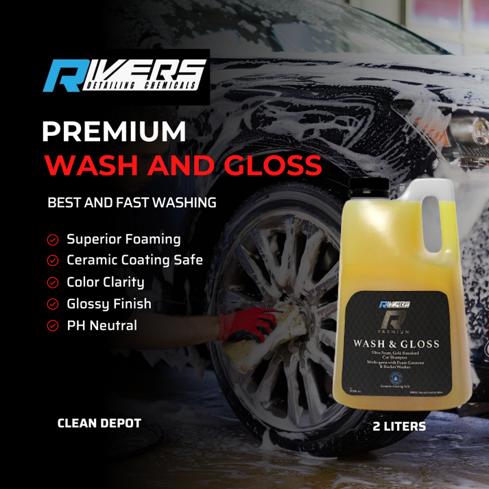 Rivers Premium Wash and Gloss Car and Motorcycle Shampoo 2 Liters ...